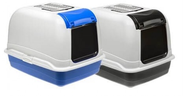 Ferplast Maxi Bella Cabrio Kapaklı Kedi Tuvaleti 50x65x47cm - Istanbul ...