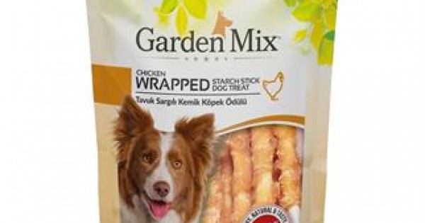 Garden Mix Tavuk Sargılı Kemik Köpek Ödülü 75 Gr - Istanbul Pet Shop