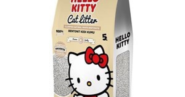 Hello Kitty Natural Kedi Kumu 10 LT - Istanbul Pet Shop